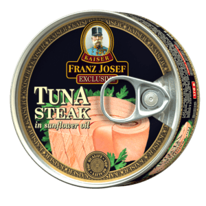 Ton steak în ulei de floarea-soarelui 170g - FRANZ JOSEF KAISER